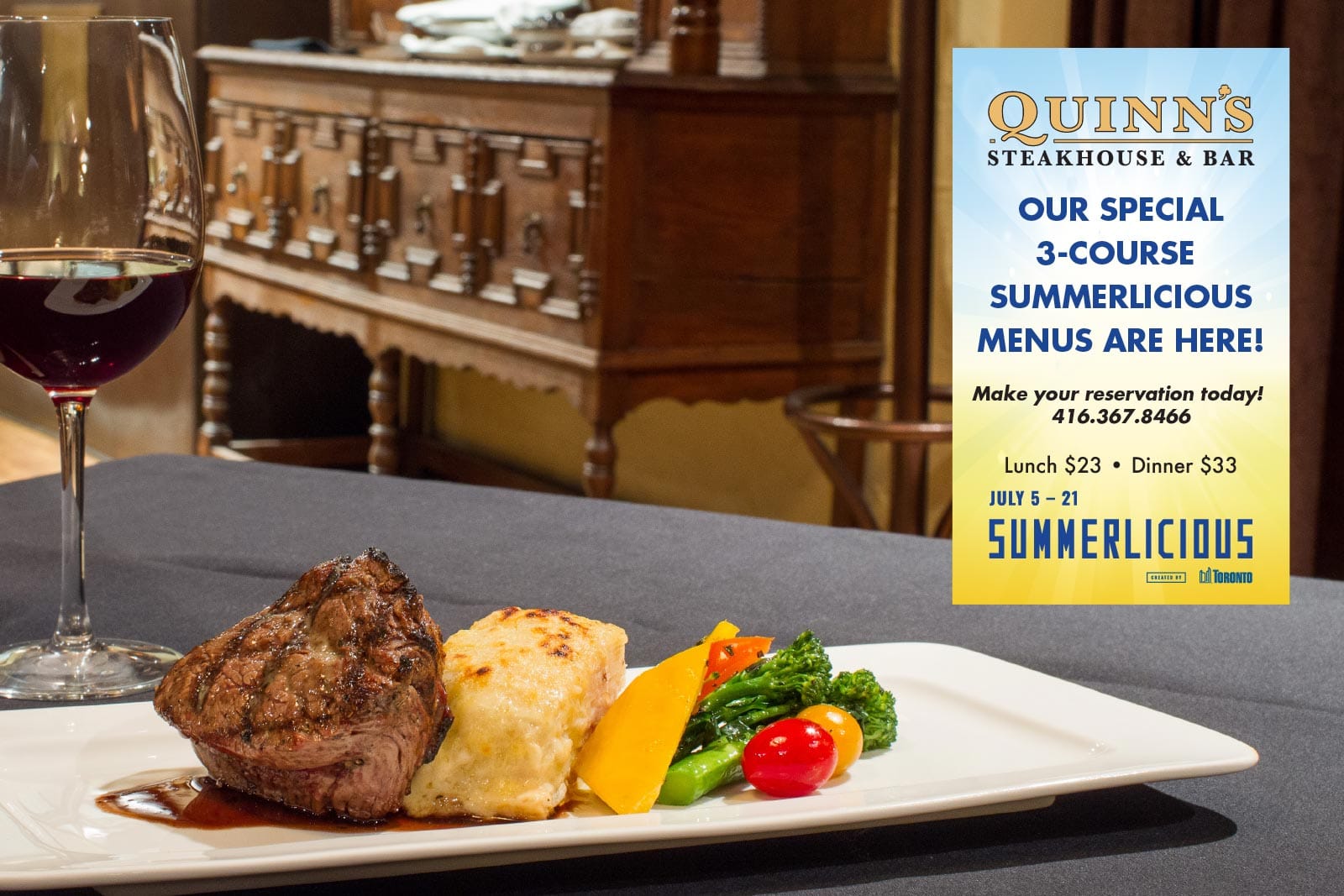 Quinn's Steakhouse & Irish Bar